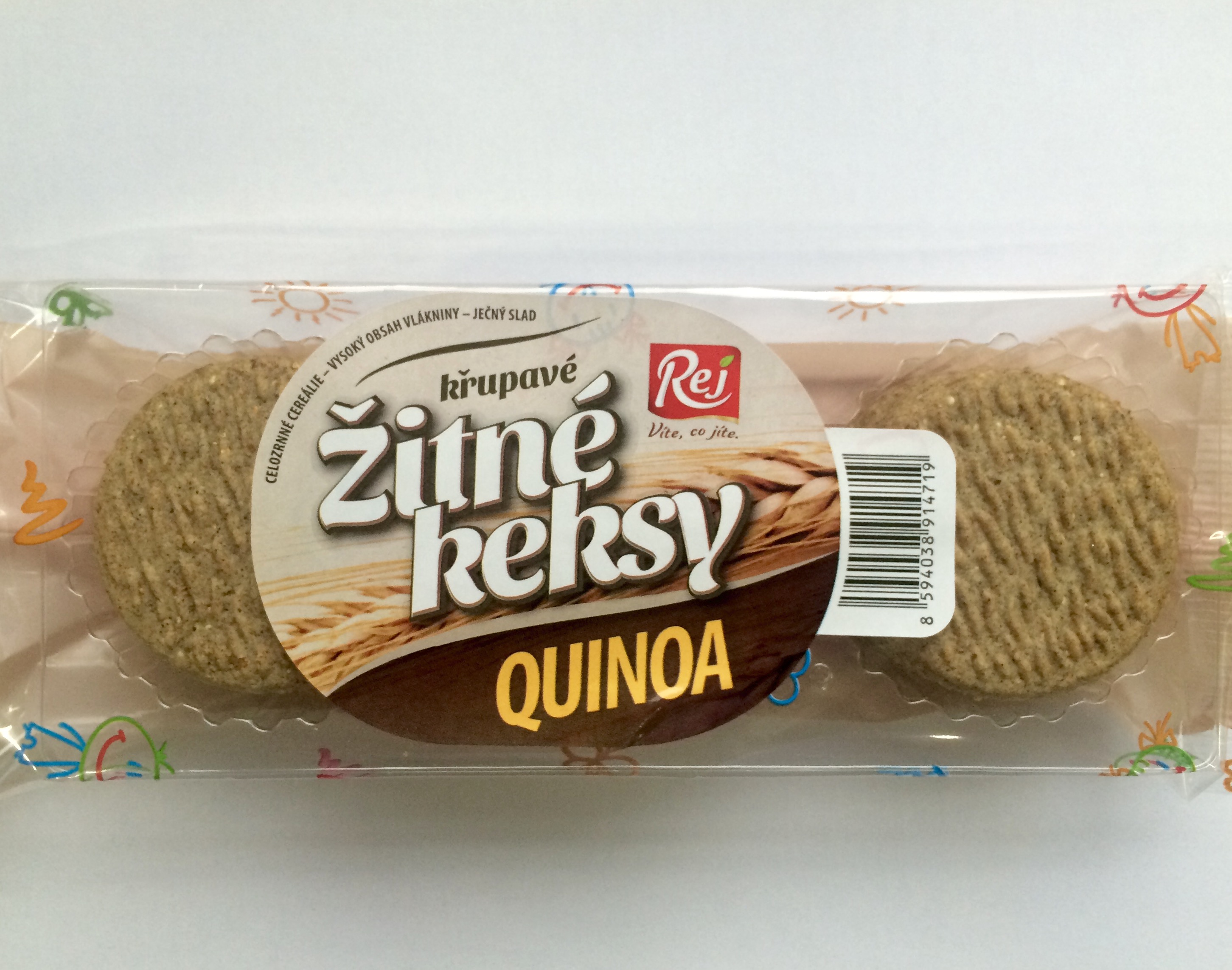 Keksy žitné s quinou 150g